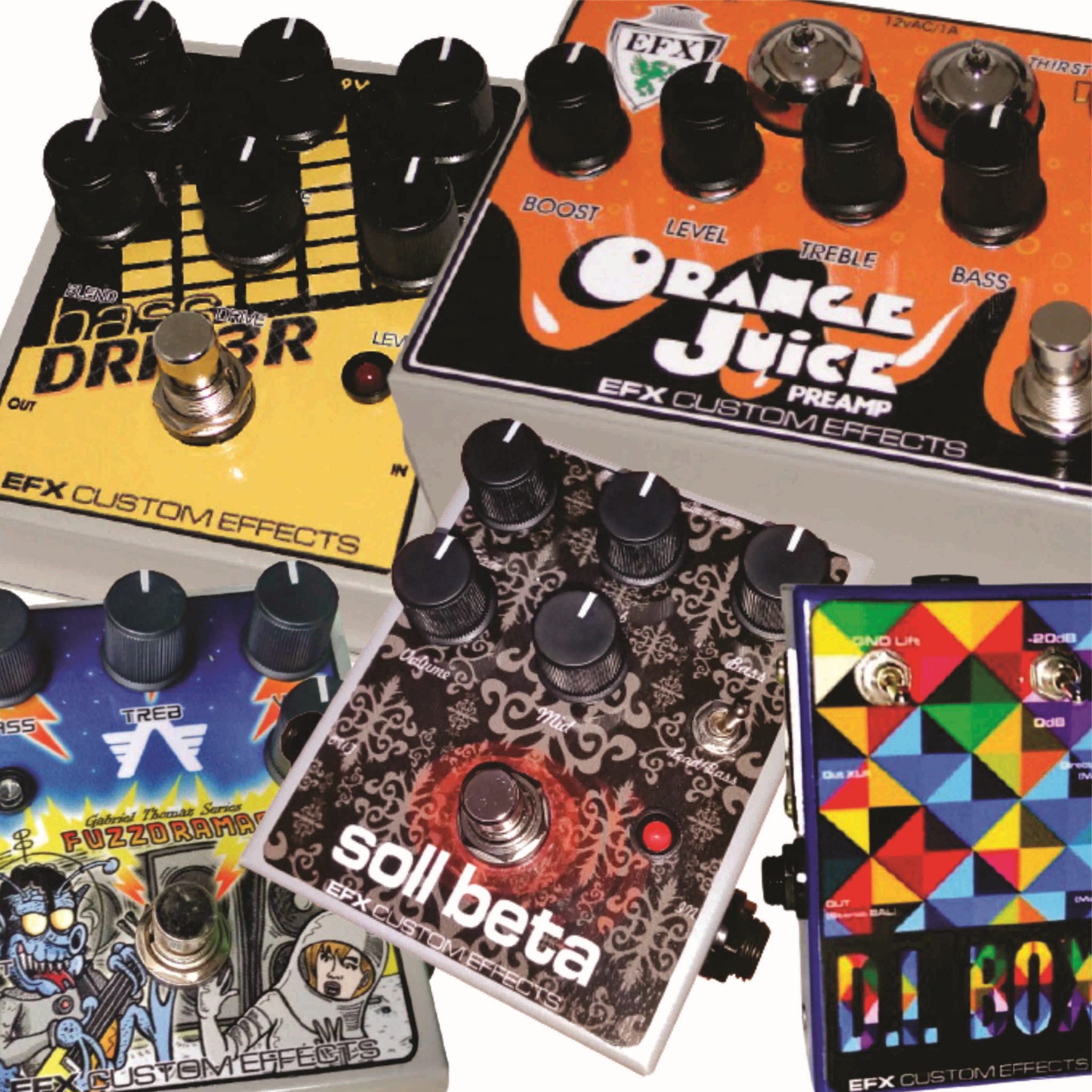 EFX Custom Effects – Pedais Handmade para Guitarra e Baixo