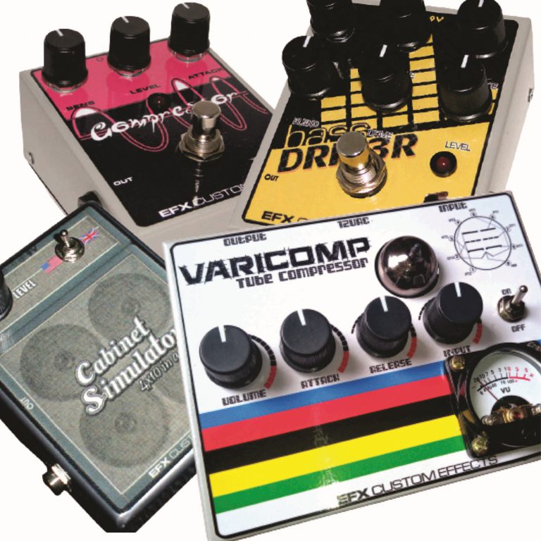 EFX Custom Effects – Pedais Handmade para Guitarra e Baixo