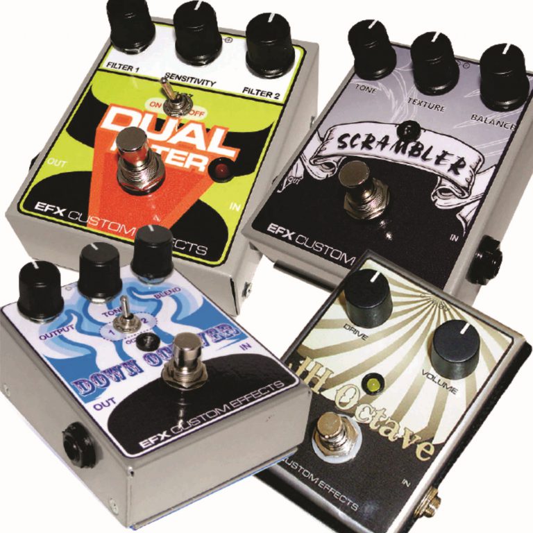 EFX Custom Effects – Pedais Handmade para Guitarra e Baixo