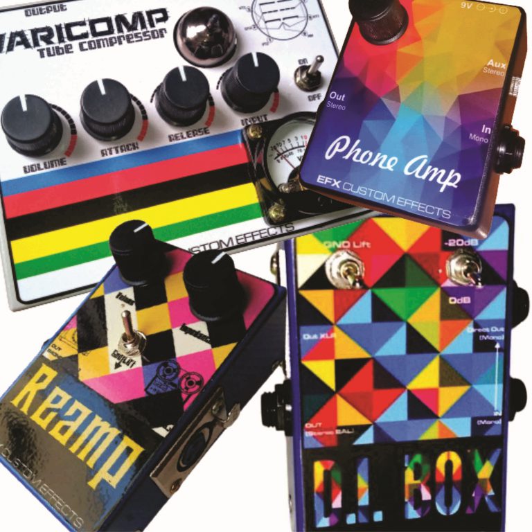 EFX Custom Effects – Pedais Handmade para Guitarra e Baixo