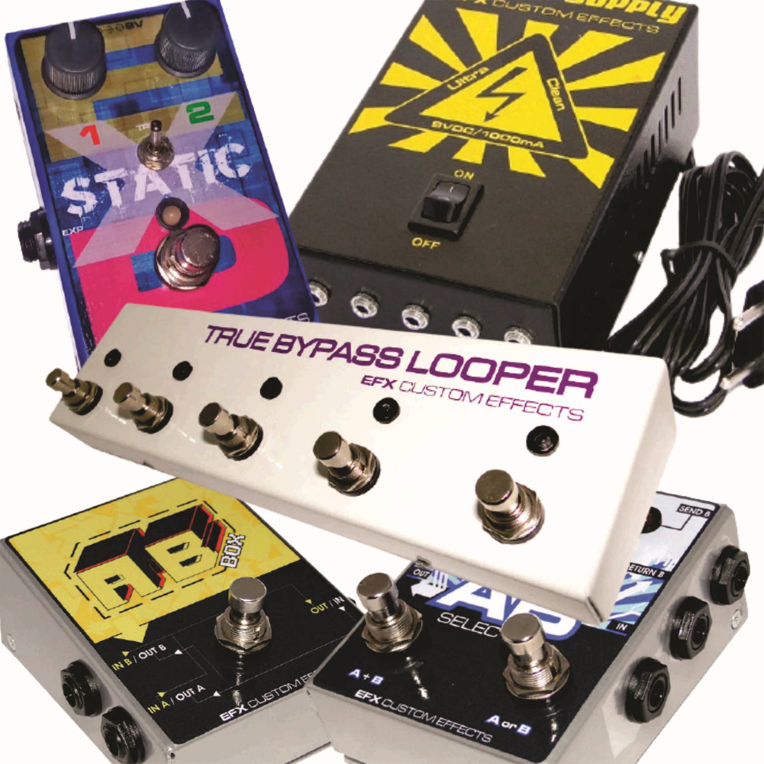 EFX Custom Effects – Pedais Handmade para Guitarra e Baixo